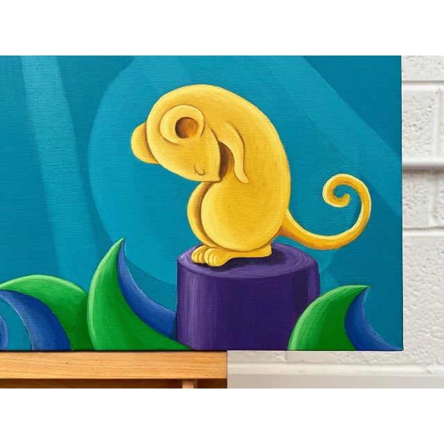 Edward Foster Sacrifice - Surreal Painting of Golden Yellow Bird of ...