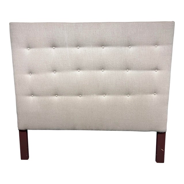 Queen Size Tufted Headboard | Chairish