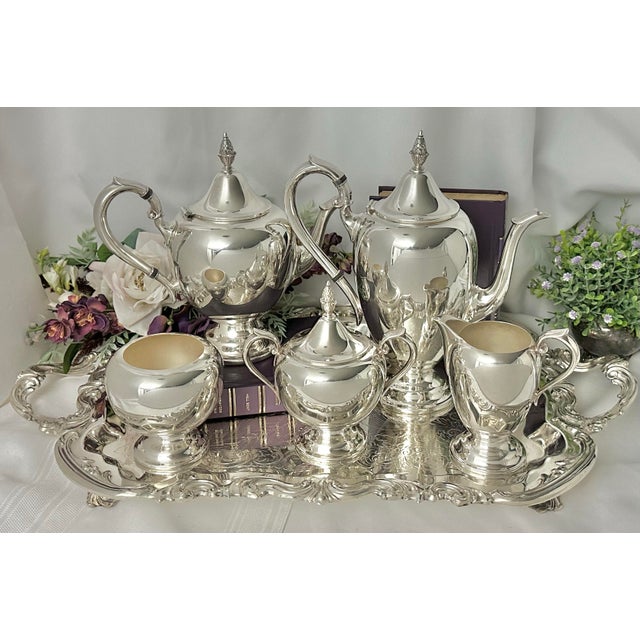 Vintage Gorham Colonial Tea & Coffee Service Set - 7 Pieces | Chairish