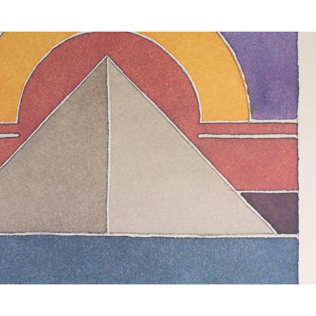 1978 “Pyramid Variation 22” Tutankhamun Exhibition Poster by Mark ...