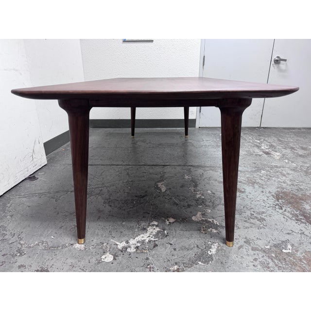 New Brownstone Landon Walnut Dining Room Table | Chairish