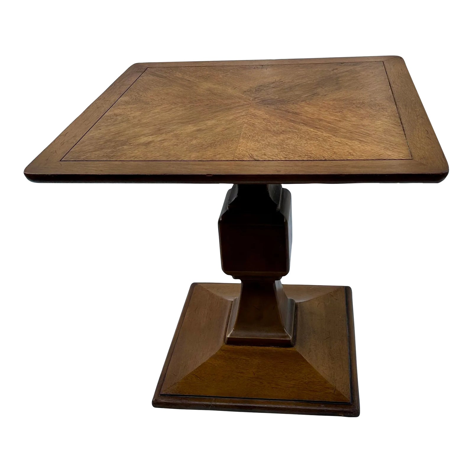 Mid 20th Century Drexel Meridian Columnar Pedestal Cocktail Table ...