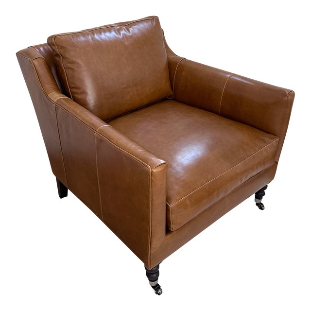 Rowe Furniture Madeline Chair on Casters | Chairish