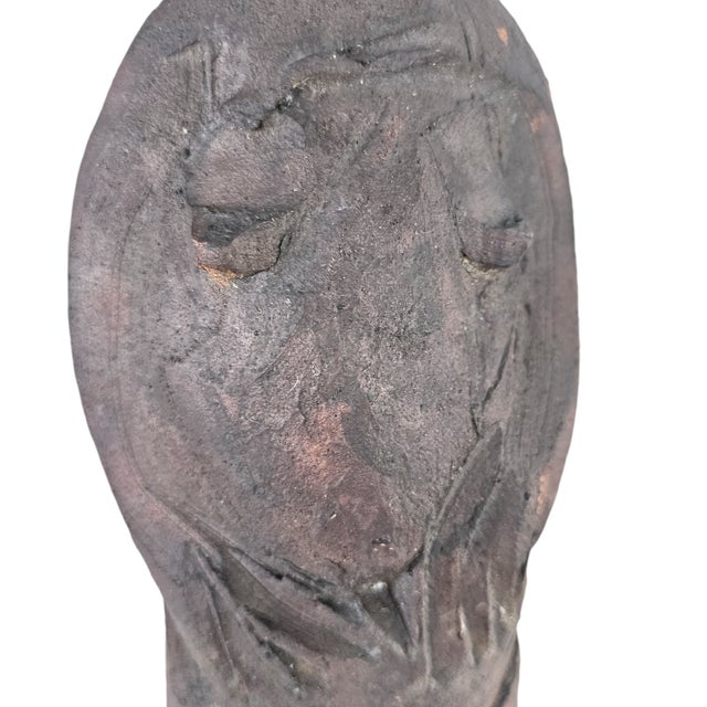 Claude Horan Hawaiian Female Sculpture Signed 14" | Chairish