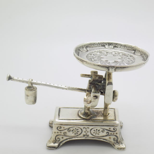 Vintage Italian Handmade Genuine Sterling Silver Large Apothecary ...