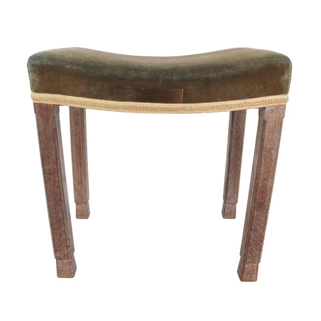 Early 20th Century King George Vi Coronation Stool | Chairish