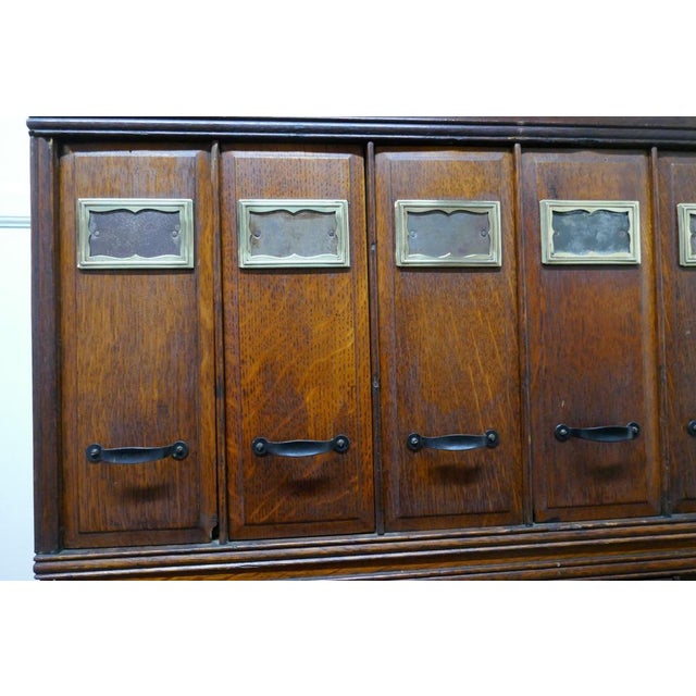 Vintage Industrial Yawman and Erbe Stacking Filing Cabinet, 1900s ...
