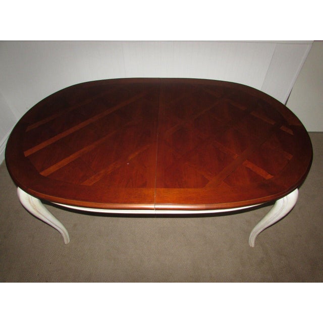 Late 20th Century Thomasville Impressions Trellis Garden Dining Table ...