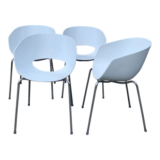 1970s Vintage Sintesi of Italy Large Orbit Chairs - Set of 4 | Chairish