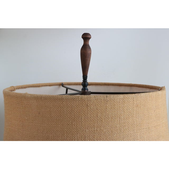 Vintage Bookbinding Awl Turned Wood Lamp Finials - a Pair | Chairish