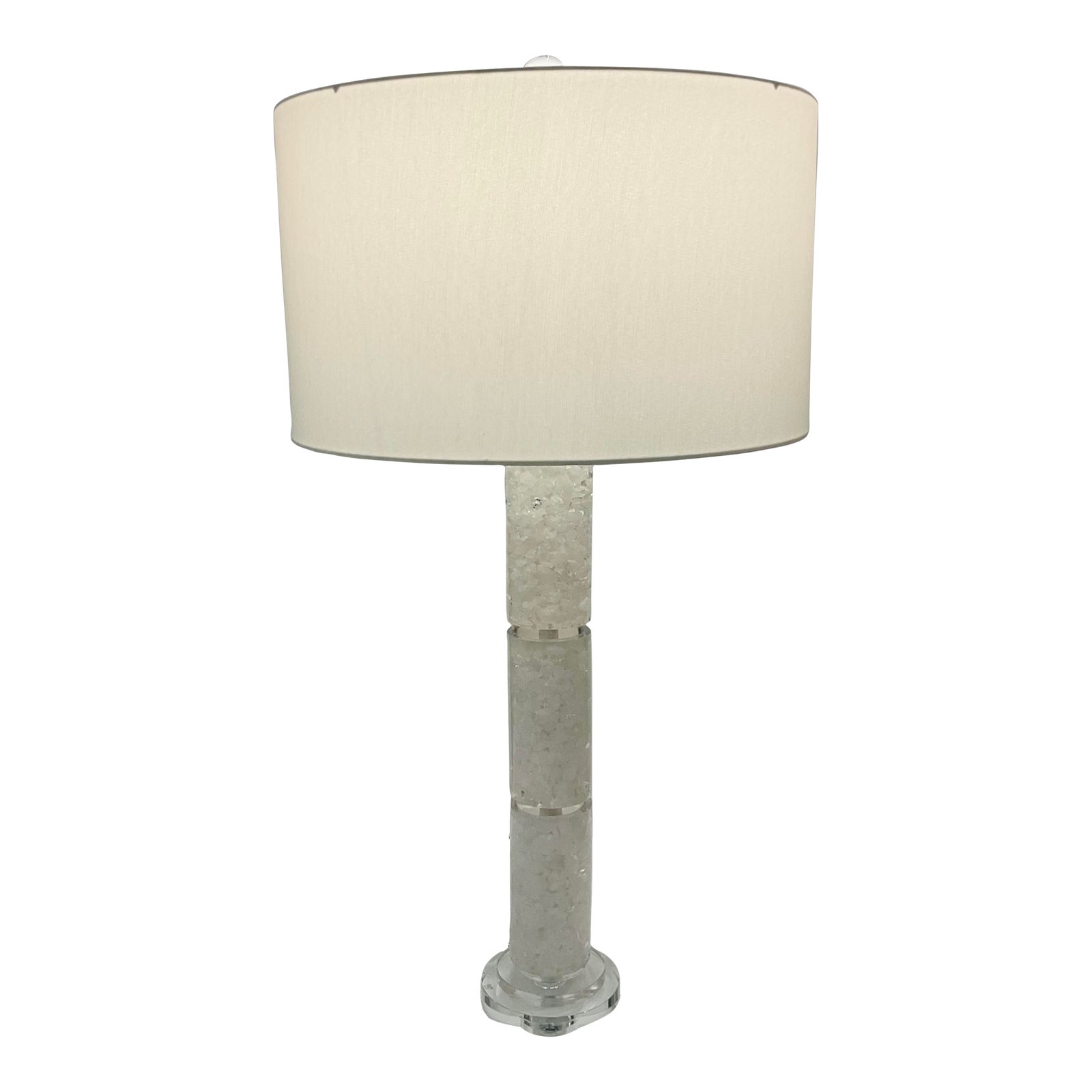 Port 68 Modern Quartz Madison Table Lamp | Chairish