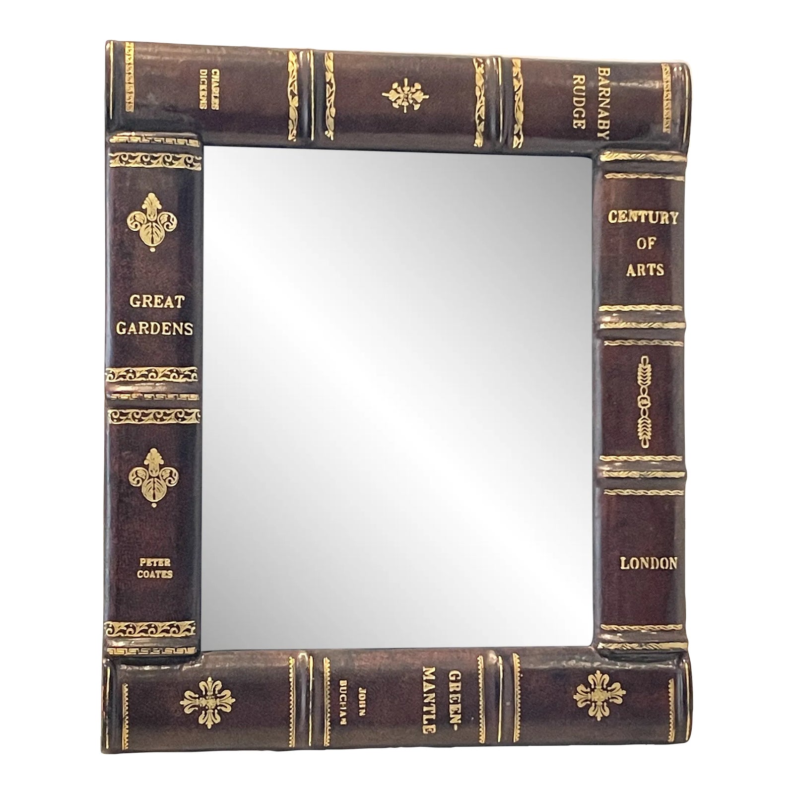 Leather Book Photo Frame by Maitland Smith | Chairish