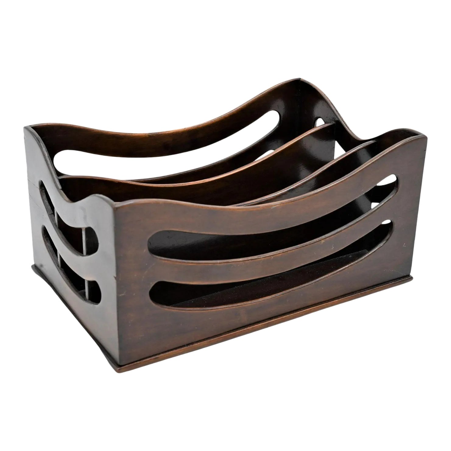 Antique Early 19th Century George III Mahogany Desk Caddy Box for ...