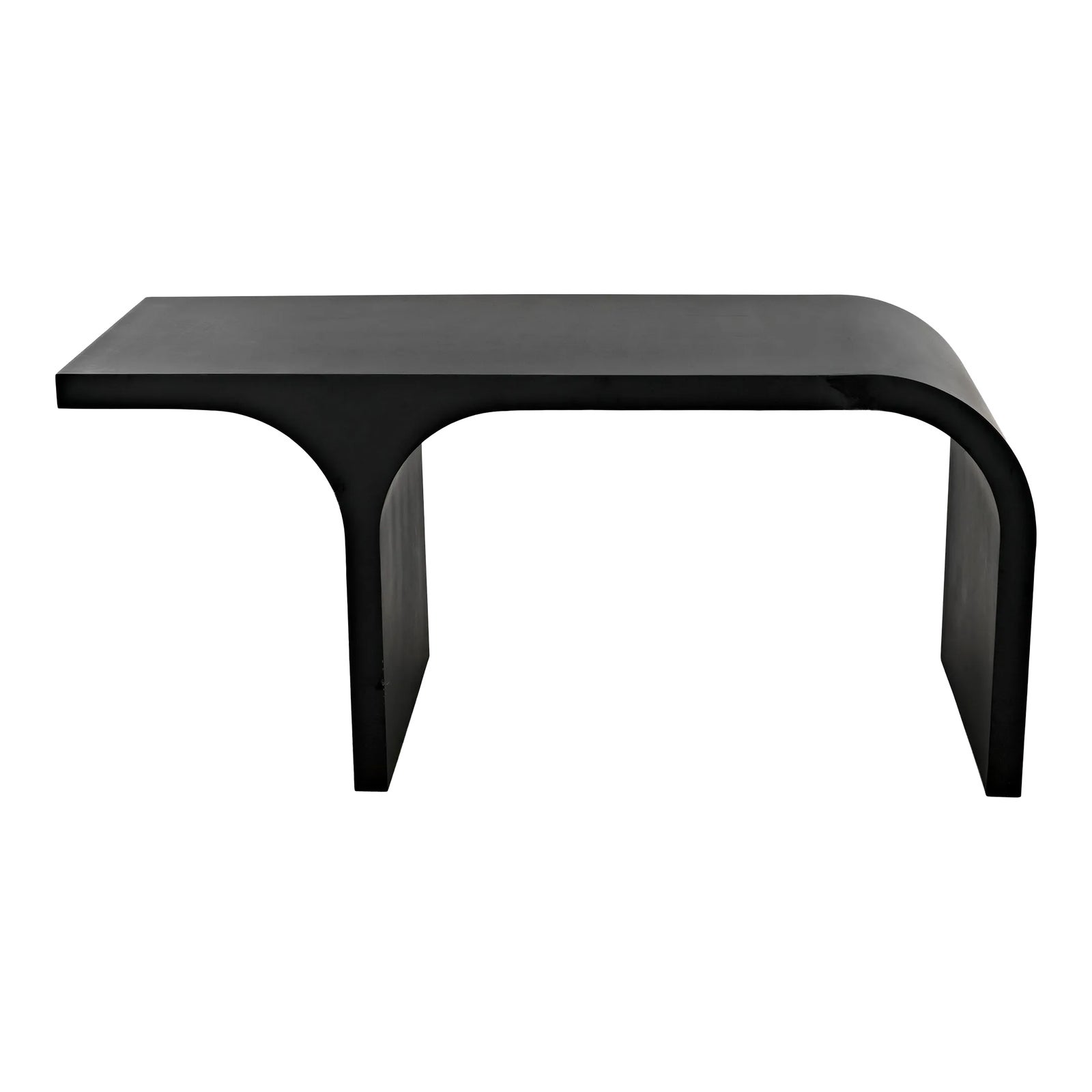 NOIR Maximus Desk, Black Metal | Chairish