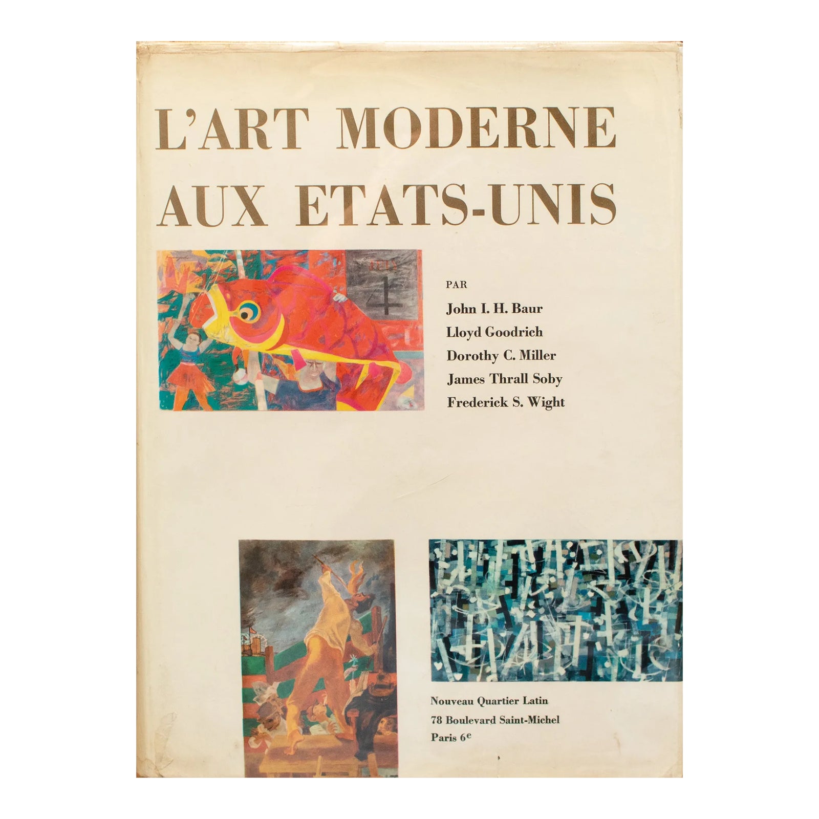 Modern Art in the U. S. (50 Painters of the 20th C.), 1957 Coffee Table ...