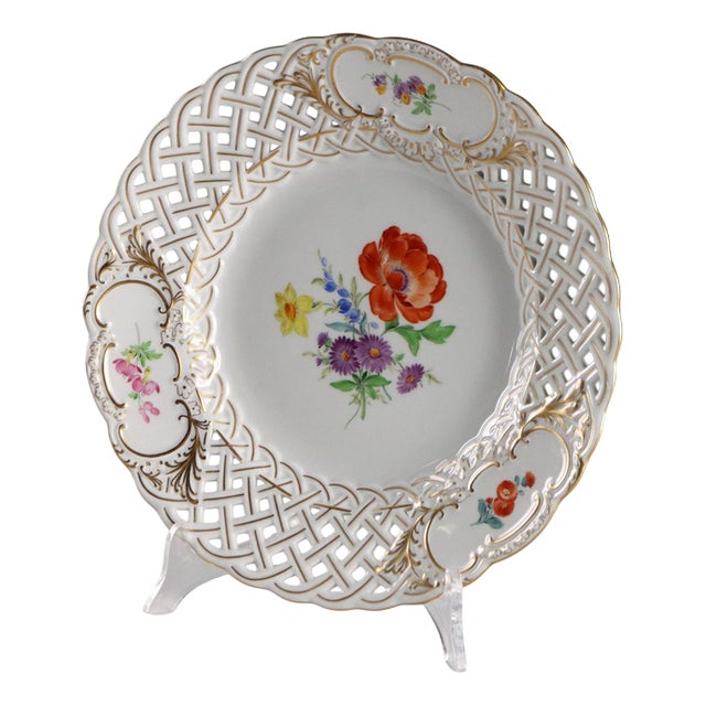 Porcelain Plate from Meissen | Chairish