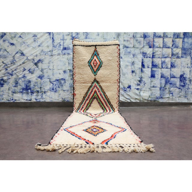 Moroccan Berber Runner-2′6″ × 9′9″ | Chairish
