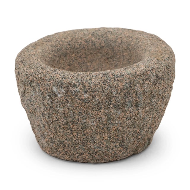Chinese Stone Kitchen Mortar, c. 1800 | Chairish