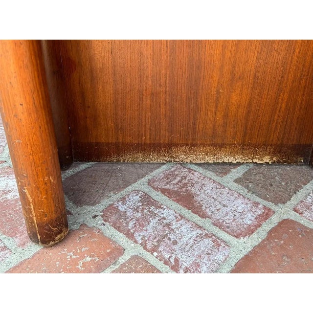 Art Deco Sewing Wood Table/ Cabinet by Singer | Chairish