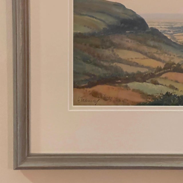 George Trevor, Watercolour of Ireland Valley Countryside by 20th ...
