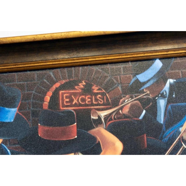 Victor Ostrovsky Speakeasy II Signed Enhanced Giclee on Canvas 38/295 ...