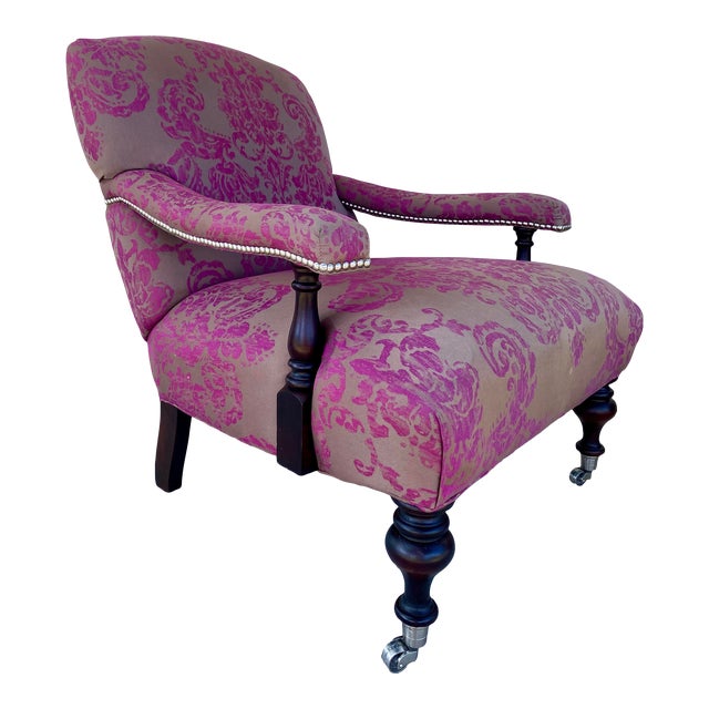 1990s Attributed to George Smith English Library Club Armchair on ...