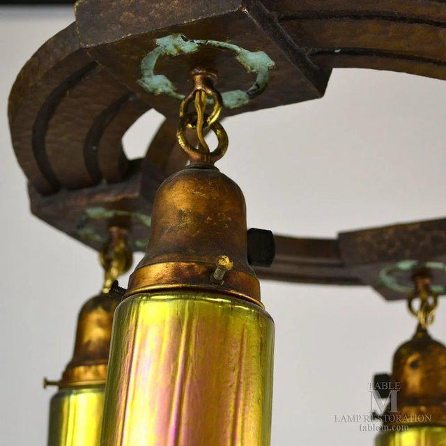 Craftsman Cast Iron Fixture | Chairish