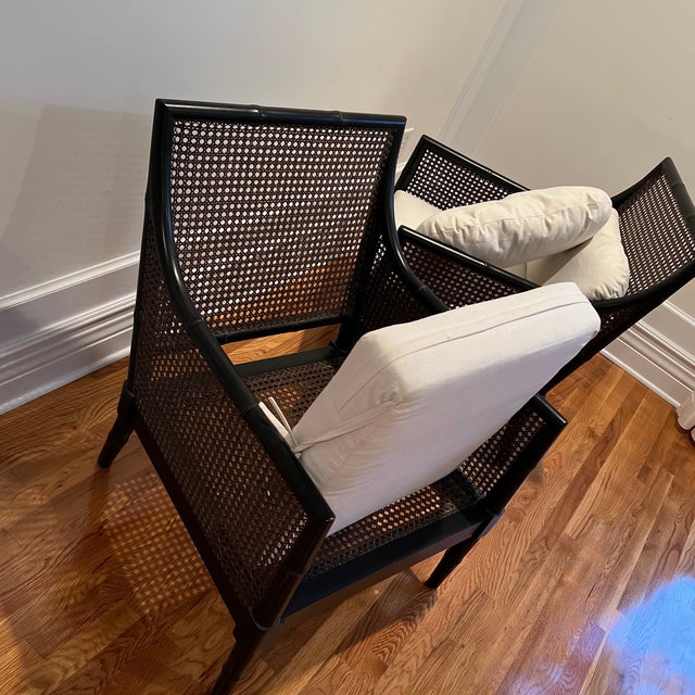 2000s Pair of Rattan Chairs | Chairish