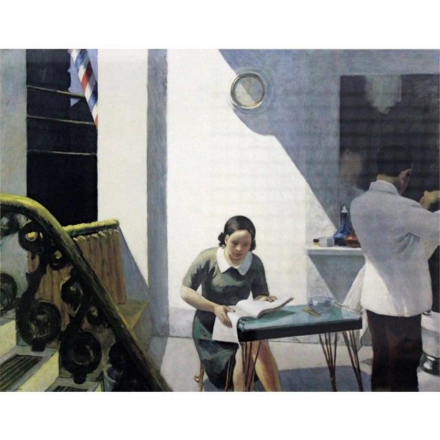 Edward Hopper The Barber Shop Neuberger Museum Vintage Exhibition ...