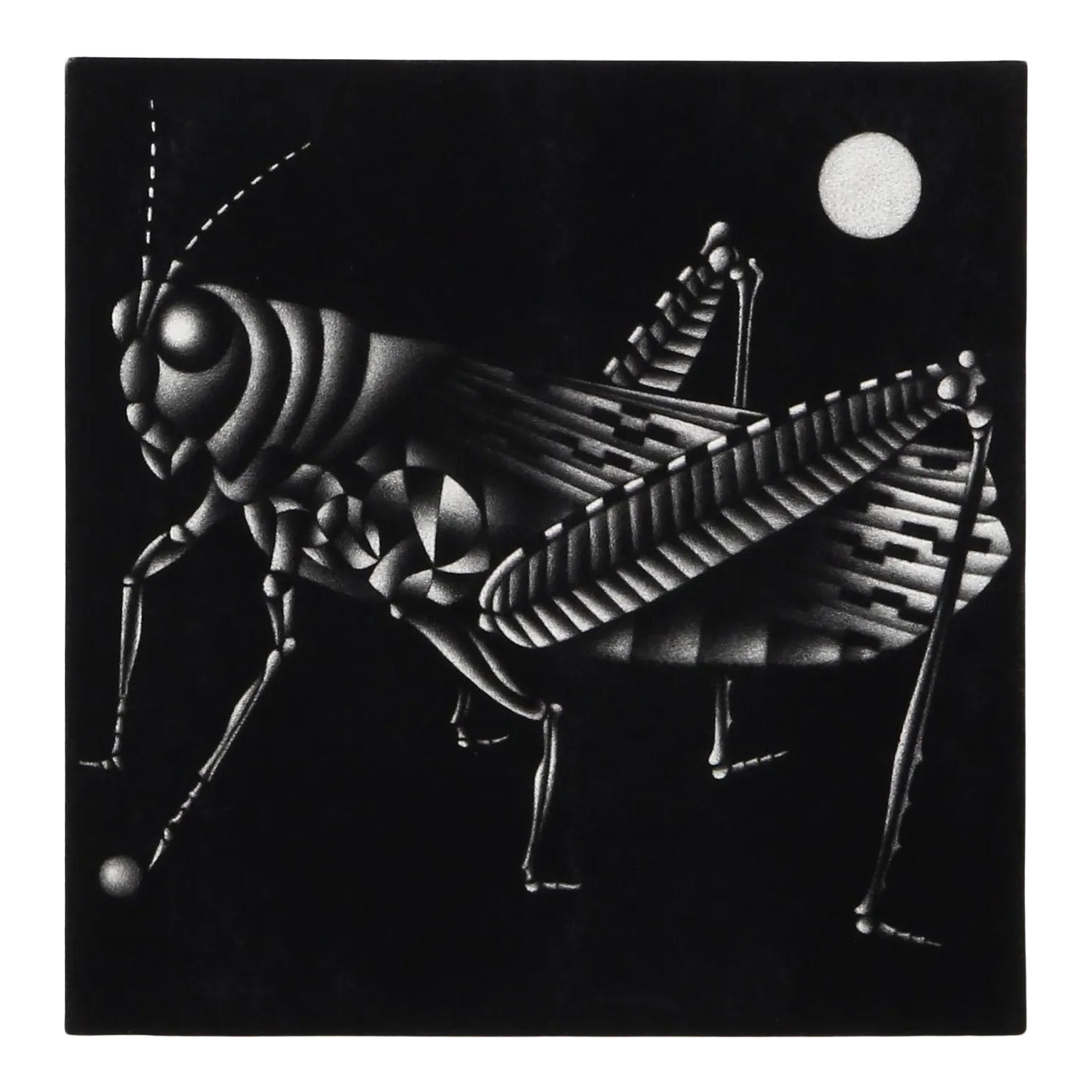 Mario Avati, Criquet, Mezzotint | Chairish