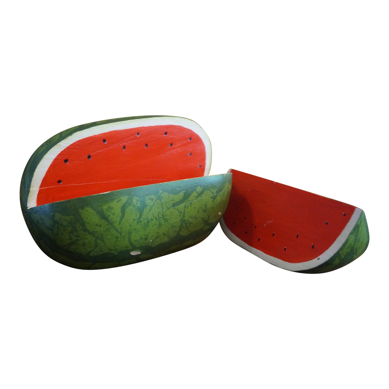 1980s Folk Art Watermelon Sculpture Attributed to Felipe Archuleta ...