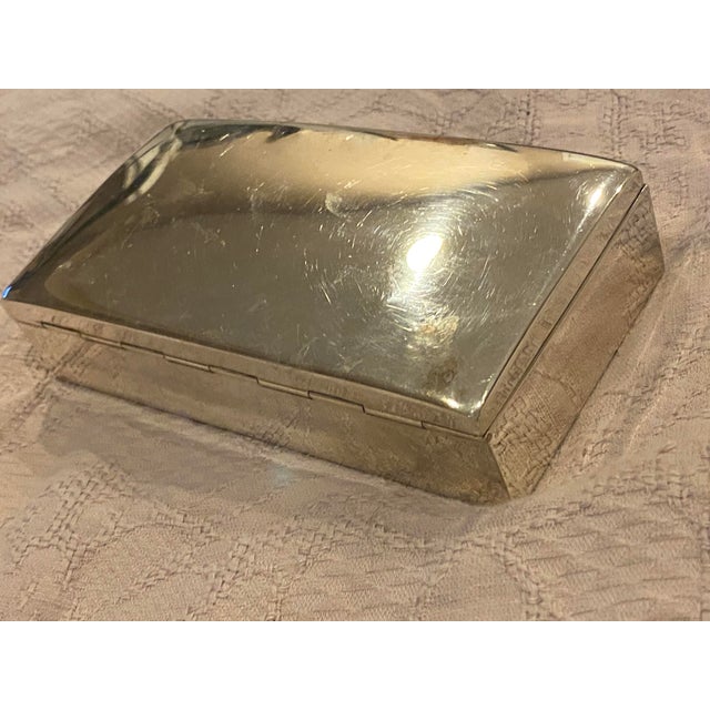 1960s Mid-Century Modern Sterling Silver Desk Box Scully & Scully ...
