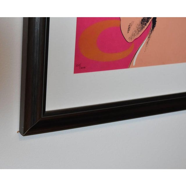 1965 Mel Ramos Color Lithograph Title "Chic" Signed and Numbered 100/ ...