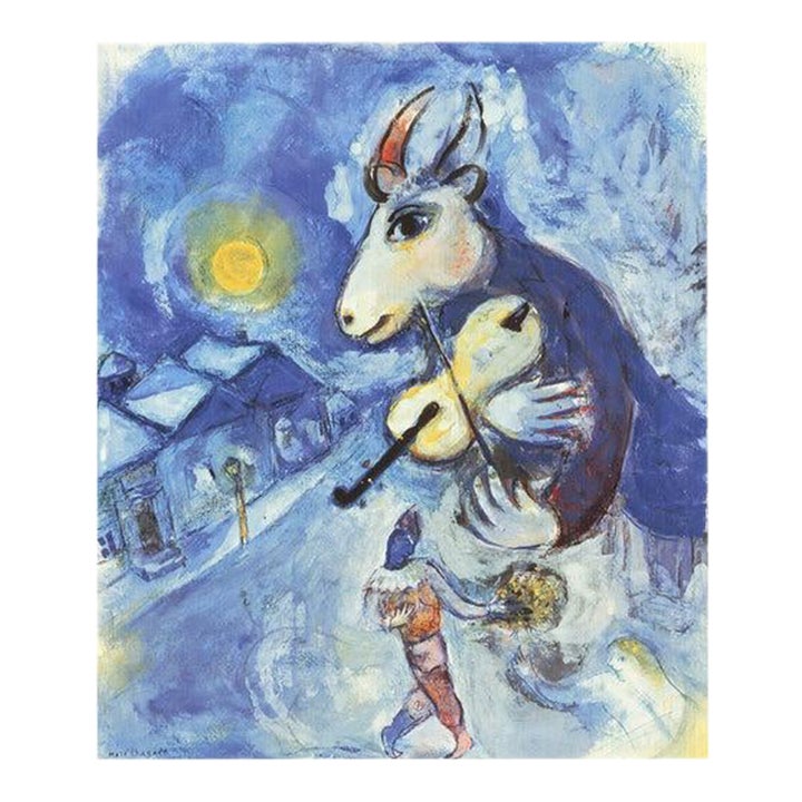 Marc Chagall the Goat of the Beaver Lake, 2007 | Chairish