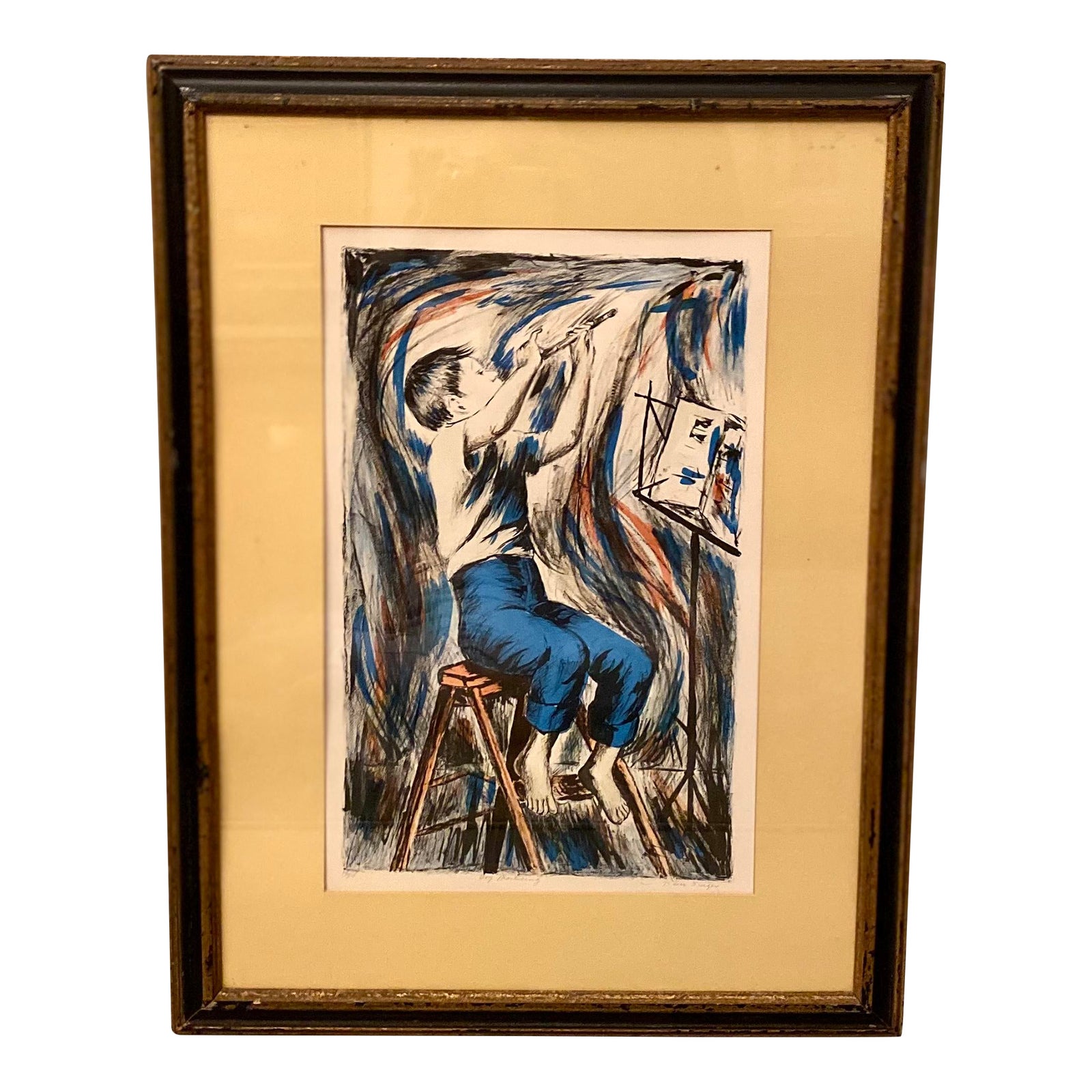 Bernice Lee (Burr) Singer Listed Female Artist Pencil Signed Color ...