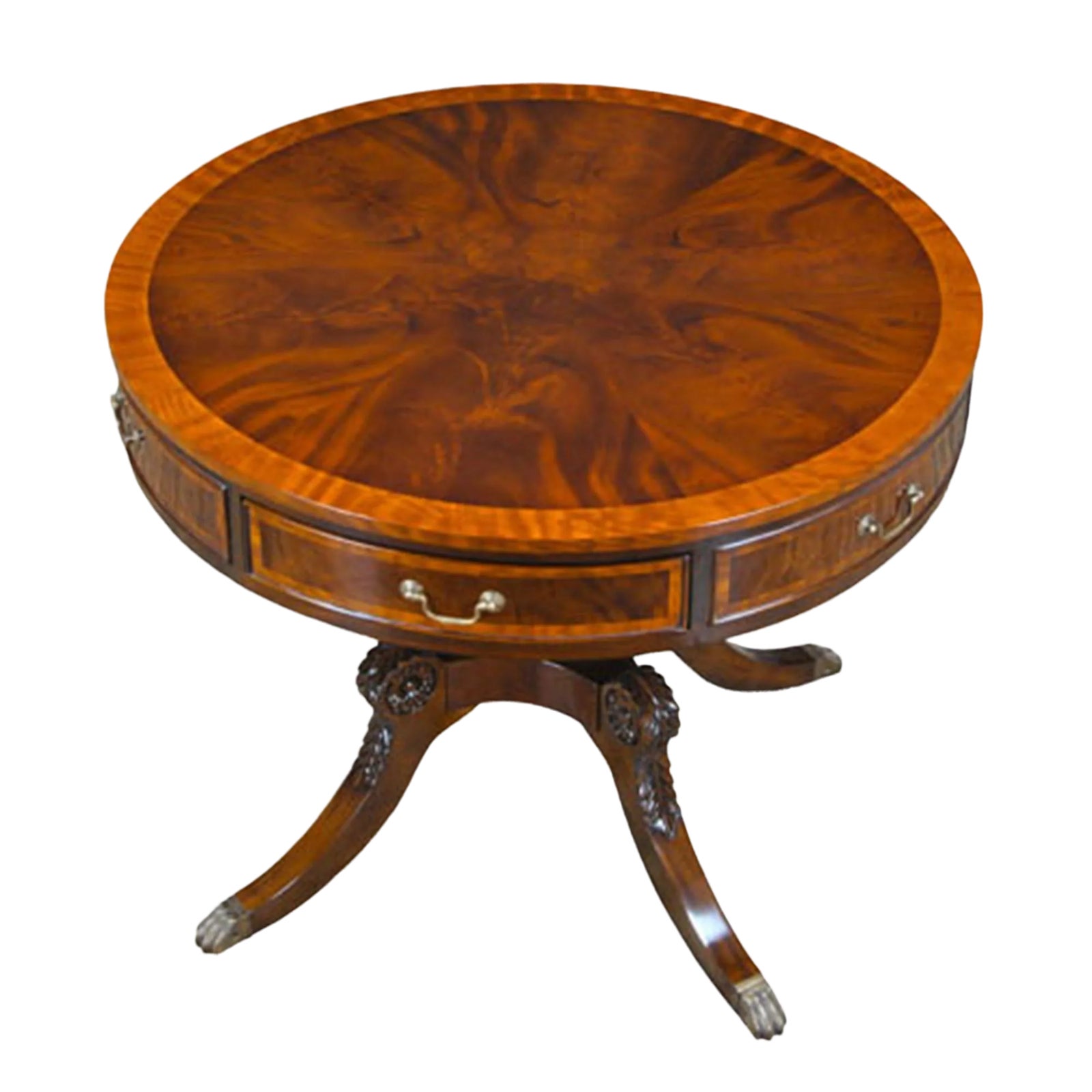 Traditional Round Center Table | Chairish