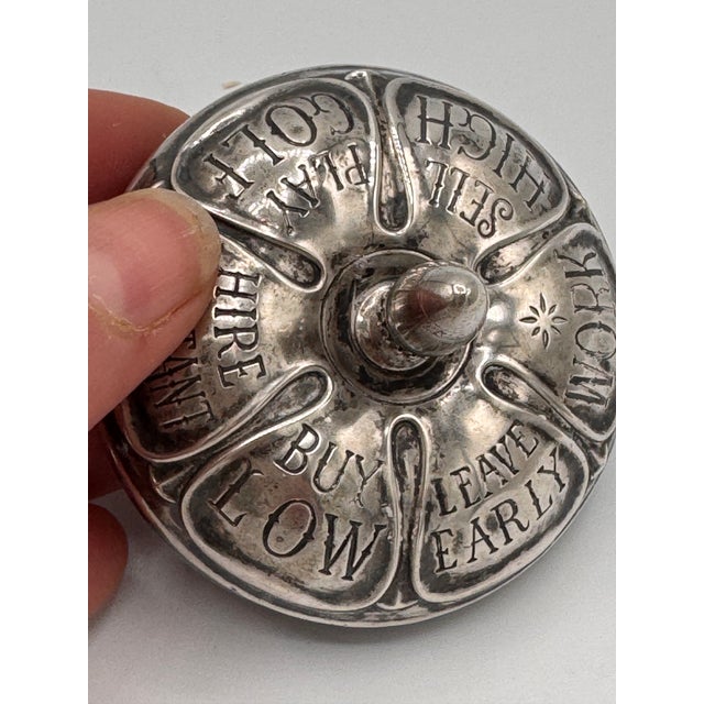 Vintage 1940s Sterling Silver Executive Decision Maker | Chairish