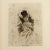 Felicien Rops, Maturité Belgian, Original Etching, 19th Century | Chairish