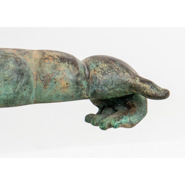 Bronze Winged Cherub Side Table Base | Chairish