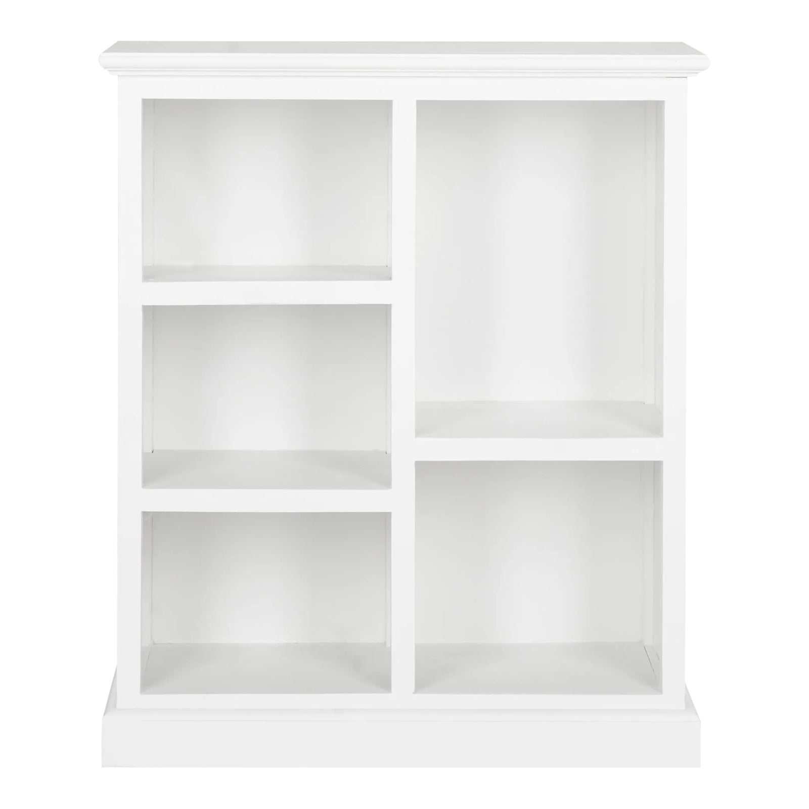 Minimal Bookcase in White | Chairish