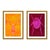 Beetle & Bug Diptych, Bright Series no. 2 & 4 by Jessica Molnar in Gold ...