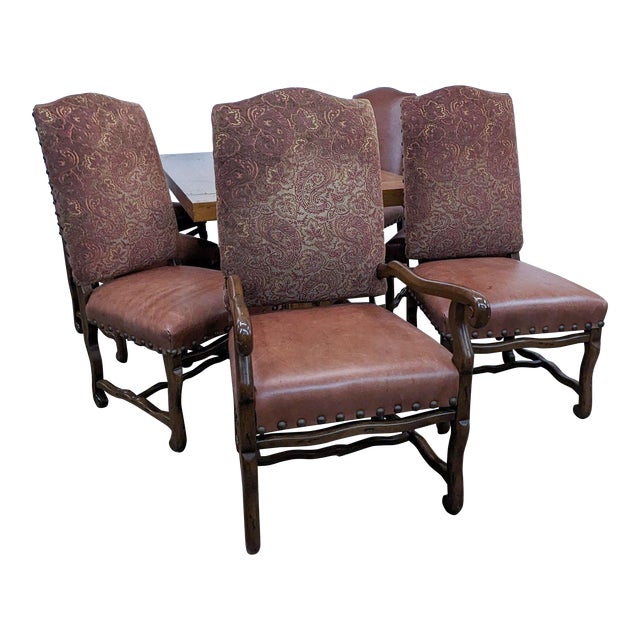 Classic Walter of Wabash 9 Piece Dining Set | Chairish