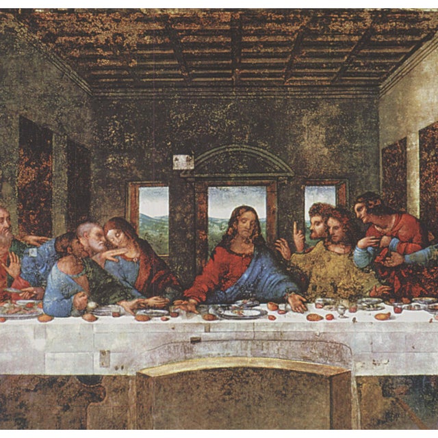1998 Leonardo Da Vinci 'The Last Supper' Renaissance Neutral Offset ...