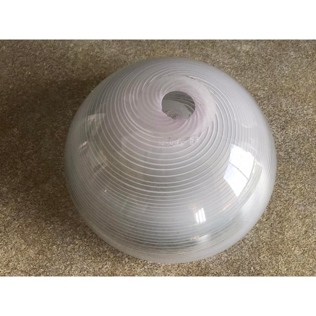 Vintage Double Walled Swirled Glass Bowl by the Hotmire Collective ...