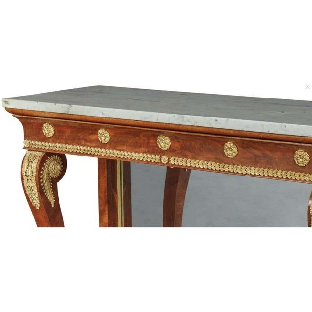 Antique Russian Empire Ormolu-Mounted Mahogany Console Table, Circa ...