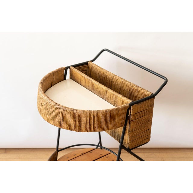 1950s Arthur Umanoff Bar Cart | Chairish
