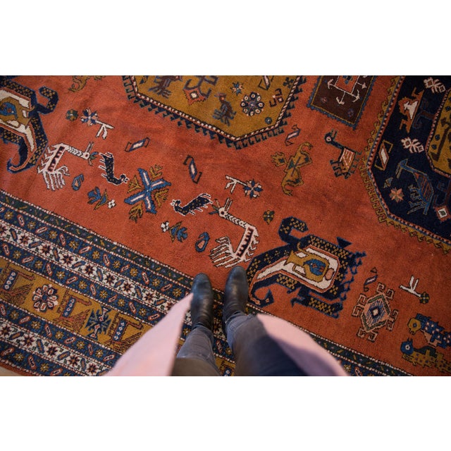 Vintage Ardebil Rug - 11'5" X 14'8" | Chairish