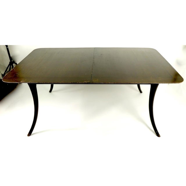 Saber Leg Dining Table by Robsjohn Gibbings for Widdicomb | Chairish