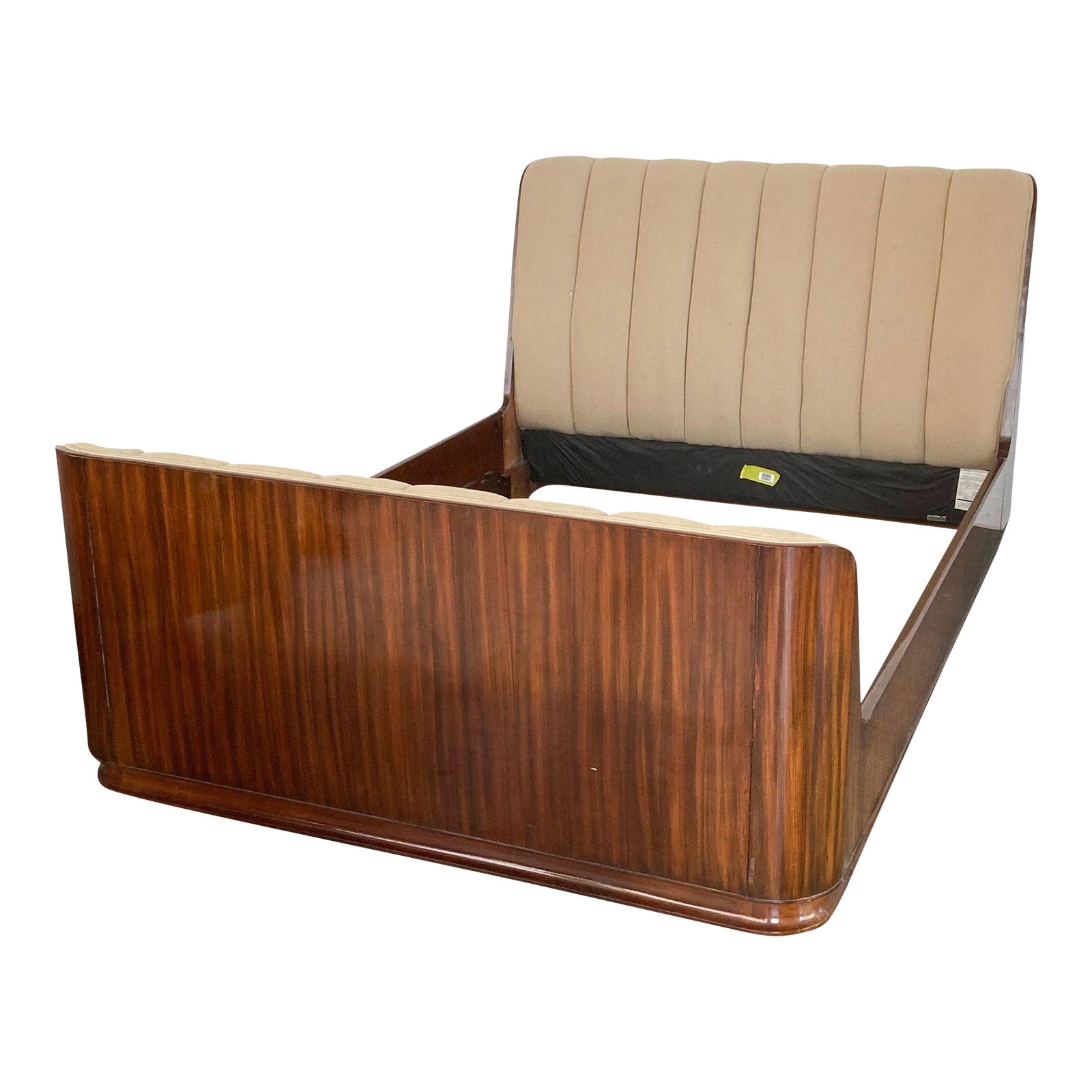 Ralph Lauren Modern Metropolis Queen Size Bed | Chairish