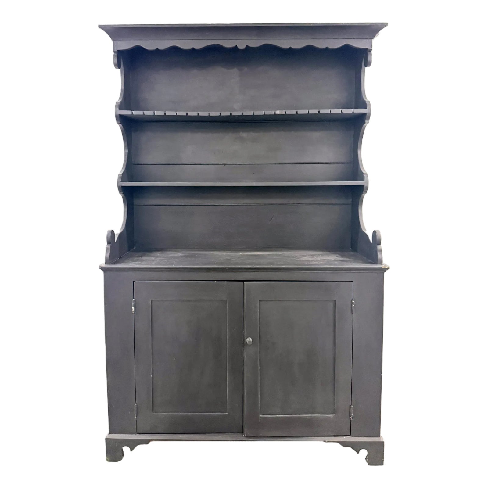Antique 19th Century Country Farmhouse Primitive Hutch Welsh Dresser ...